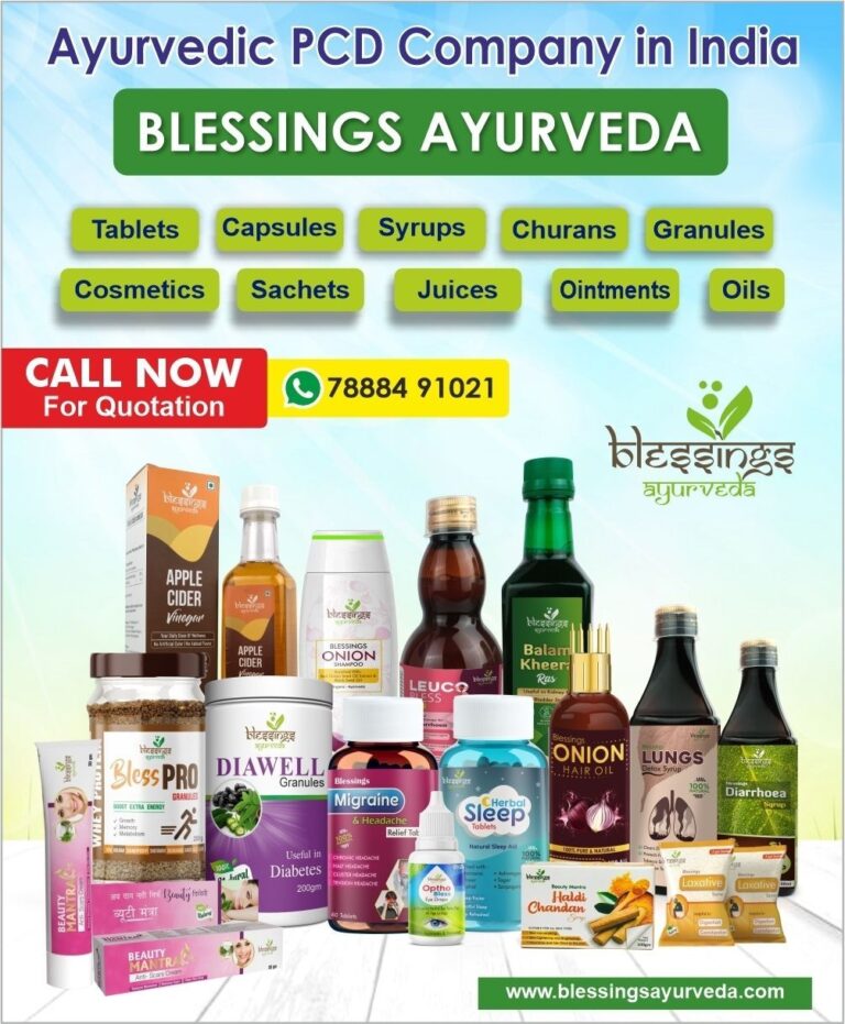 Ayurvedic PCD Company in India - Blessings ayurveda