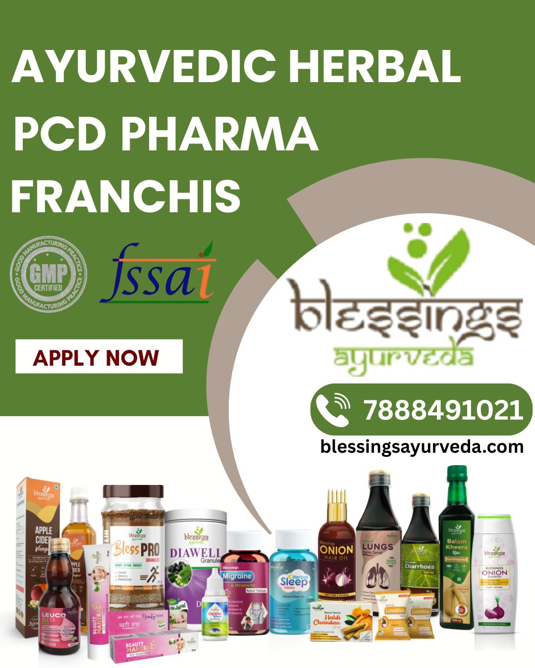 Ayurvedic Herbal PCD Pharma Franchise - Blessings Ayurveda